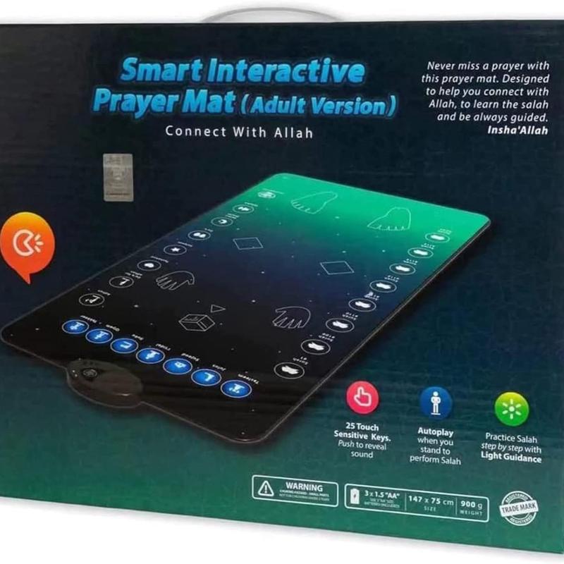 Smart Muslim Prayer Rug Mat Portable Electric Prayer Mat for - TikTok ...