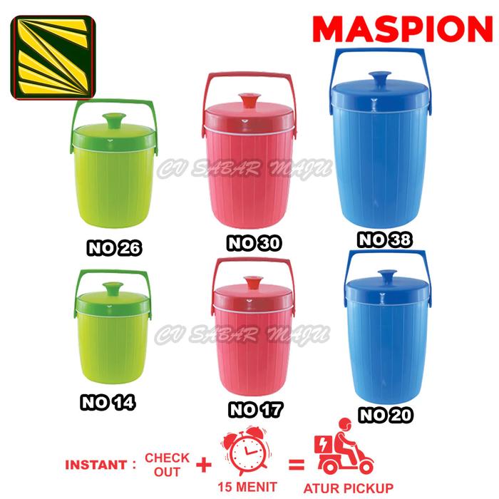 Jual Termos Es USA /Rice Bucket / Ice Bucket / Termos Nasi Maspion ...