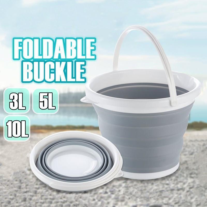 3L/5L/10L Portable Folding Bucket (Baldi Lipat) Collapsible Pail ...