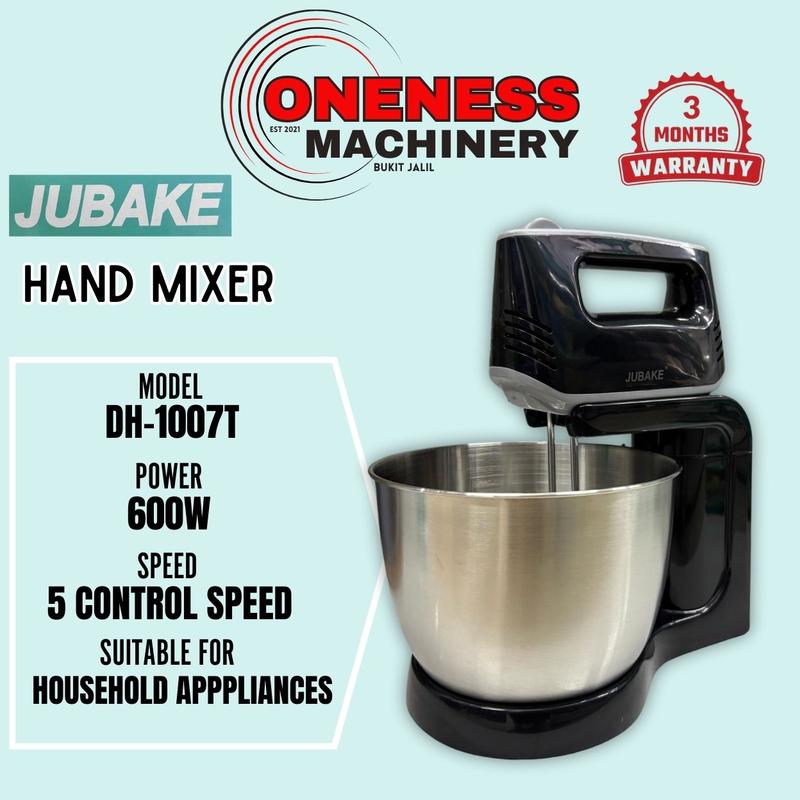 ''JUBAKE'' HAND MIXER -600W -DH-1007T - TikTok Shop Malaysia