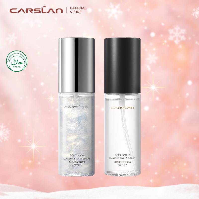 CARSLAN Spray Pengikat Solek, Matte, Akhiran Dewy, Tahan Lama, - TikTok ...