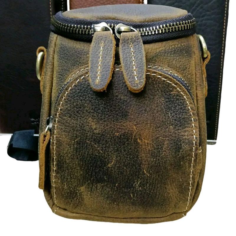Beg Kulit Lembu Retro Casual dengan Penutupan Zip dan Renda - TikTok ...