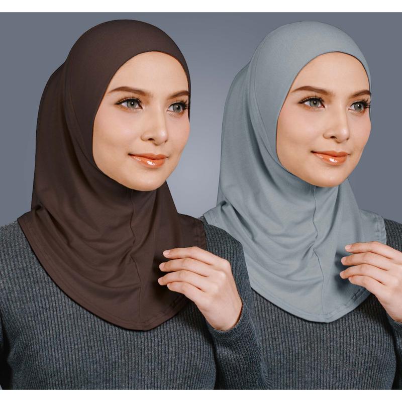 Set of 3 - Inner Ninja Inner Neck Cotton Premium Muslimah inner ...