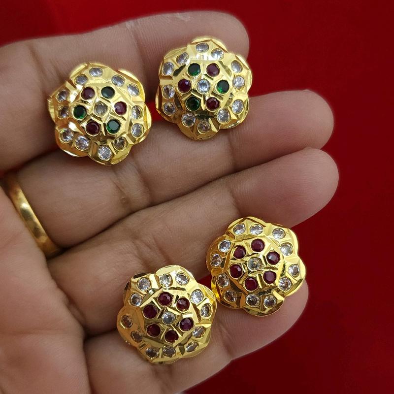Amma stone earing available in 3 size not916 jewellery - TikTok Shop ...