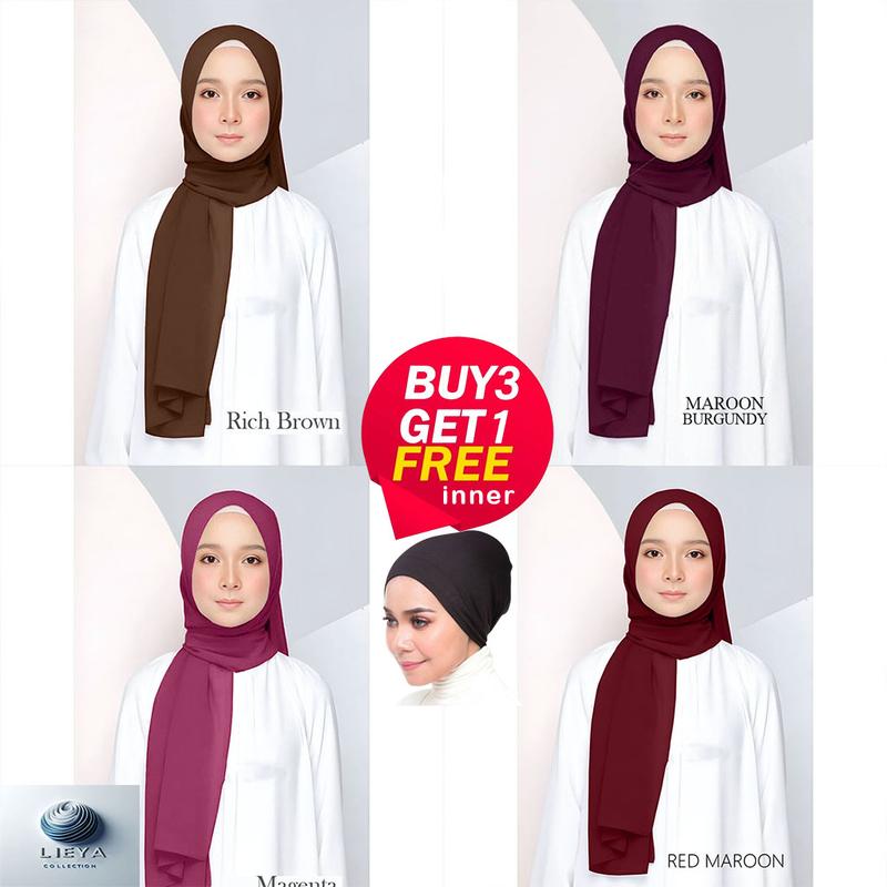 Hot Sale Shawl Keknis Shawl Heavy Chiffon 1.8m Hijab Square - TikTok ...