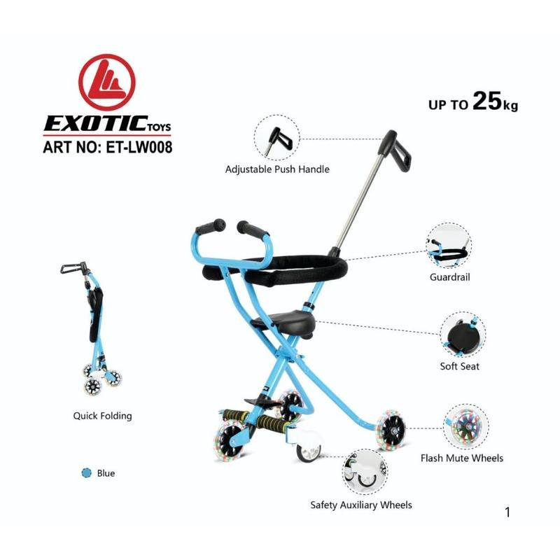 MAGIC STROLLER EXOTIC ET-LW-008 STROLLER ANAK - Shop | Tokopedia