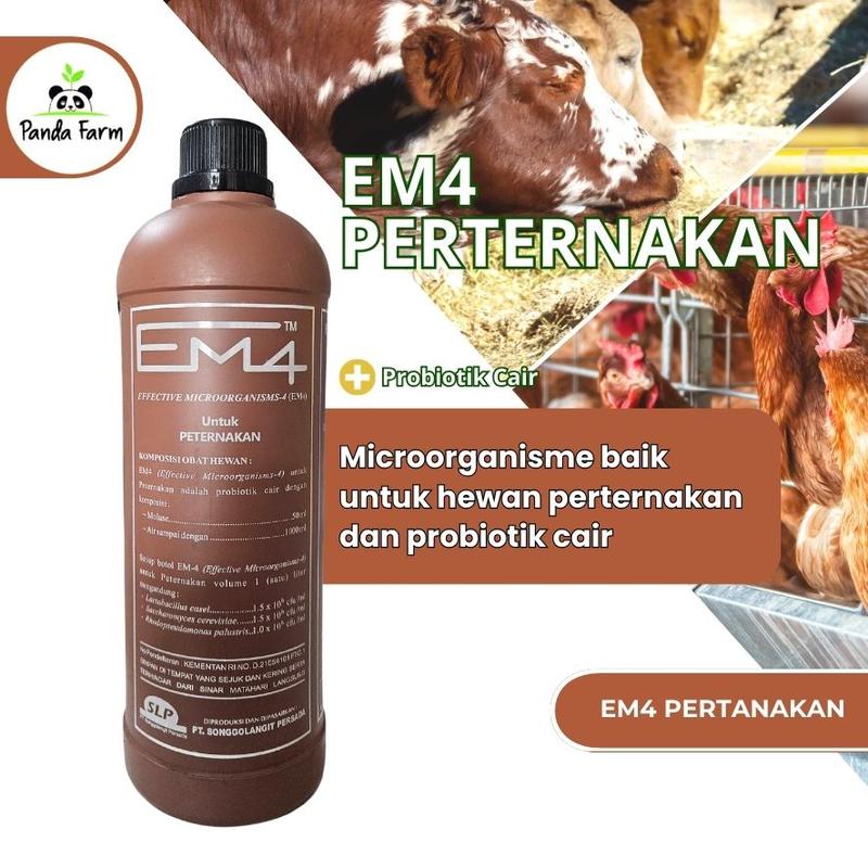 1liter Em4 untuk peternakan bisa utk ayam burung bebek dll - Shop ...