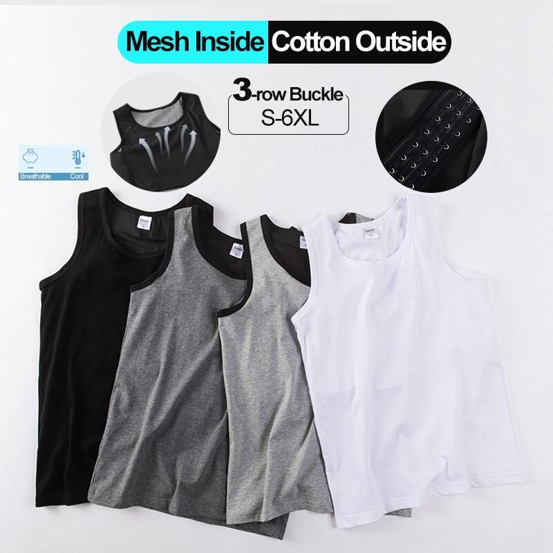 Breathable Breast Binder Side Buckle Non Bandage Singlet Chest - TikTok ...