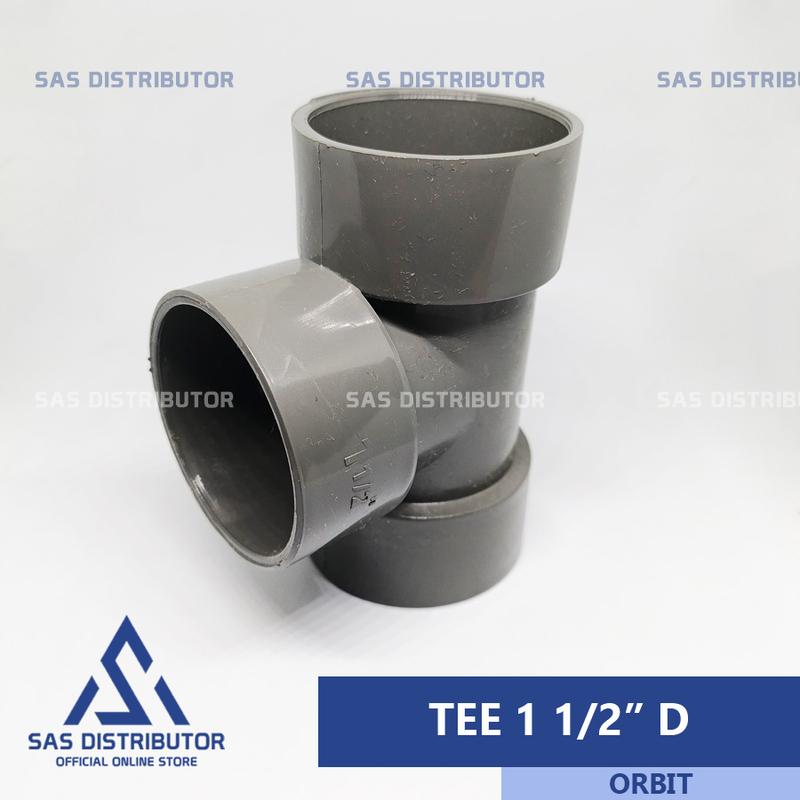 Tee 1 1/2" inch D / Tee 1,5" inch PVC / Leter T 1 1/2" inch - Shop ...