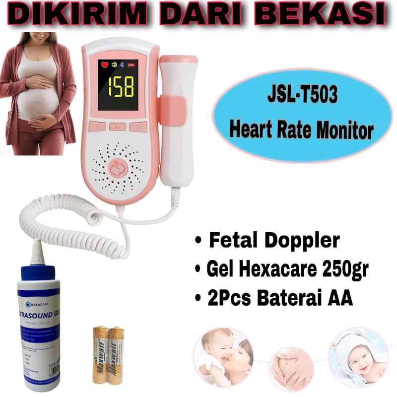 Alat Detaksi Fetal Doppler Pendeteksi DJJ janin TaffOmicron JSL-T503 ...