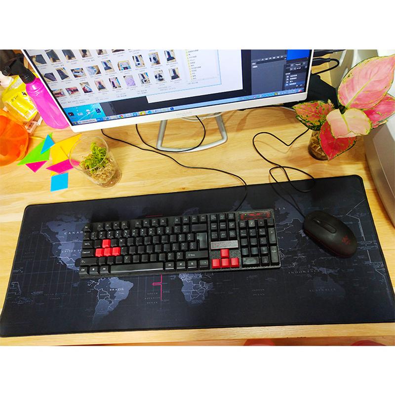 Gaming Mouse Pad Gamer Mouse Mats PC Mousepad Computer Desk Mat Large ...
