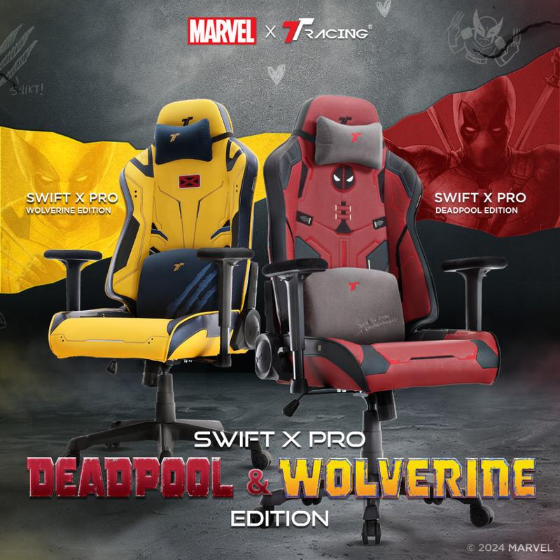 TTRacing Swift X Pro Deadpool Wolverine Edition Gaming Chair - TikTok ...