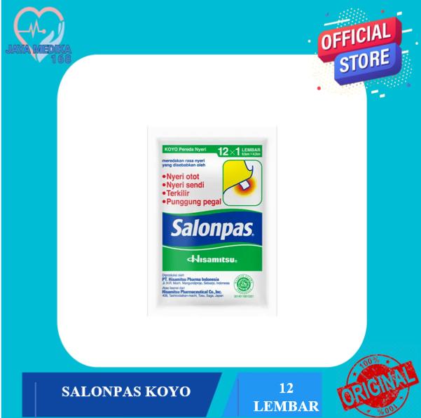 salonpas koyo isi 12 lembar- koyo pereda nyeri - Shop | Tokopedia