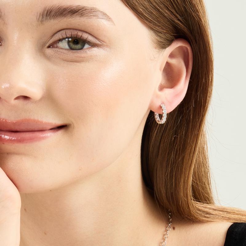 [Levoir Jewelry] GF 2.5mm Full Set Eternity Earrings - TikTok Shop ...
