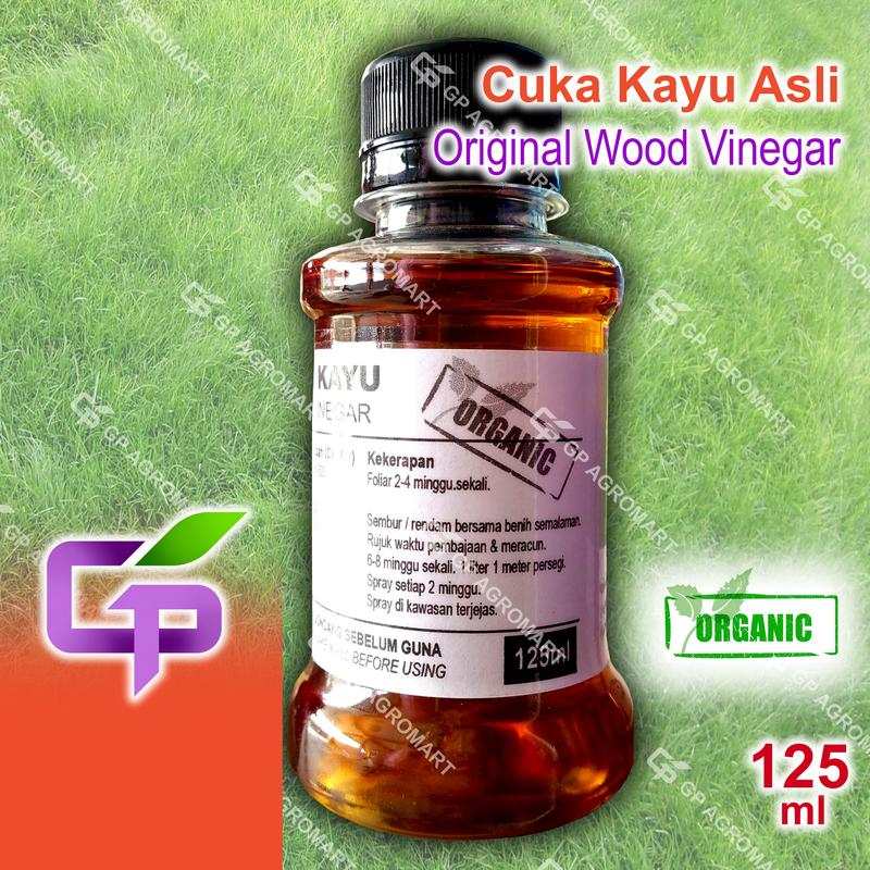 [ORGANIK] 125ml Cuka Kayu Asli Pertanian / Original Wood Vinegar ...