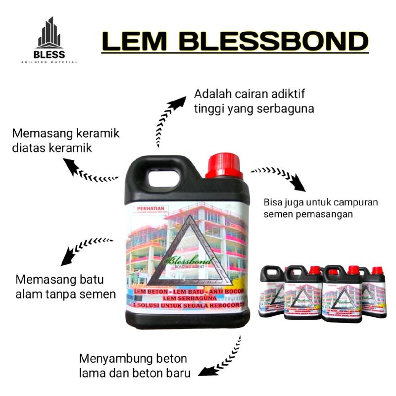 Lem Beton BLESSBOND untuk Menyambung Beton Lama dan Baru Lem - Shop ...