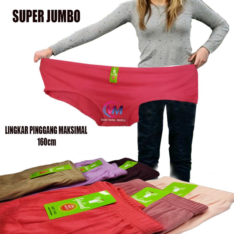 Celana Dalam Wanita Super Jumbo Celana Dalam Jumbo Wanita BB - Shop | Tokopedia