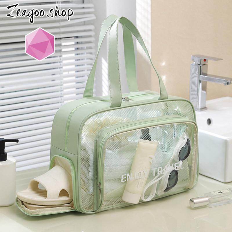Swimming Bag Waterproof Clear Bag Transparent PVC Beach Bag Outdoor ...