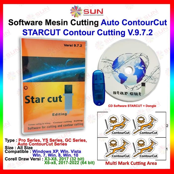 Jual Software StarCut Auto ContourCut Print Cut - Editing Corel Draw ...