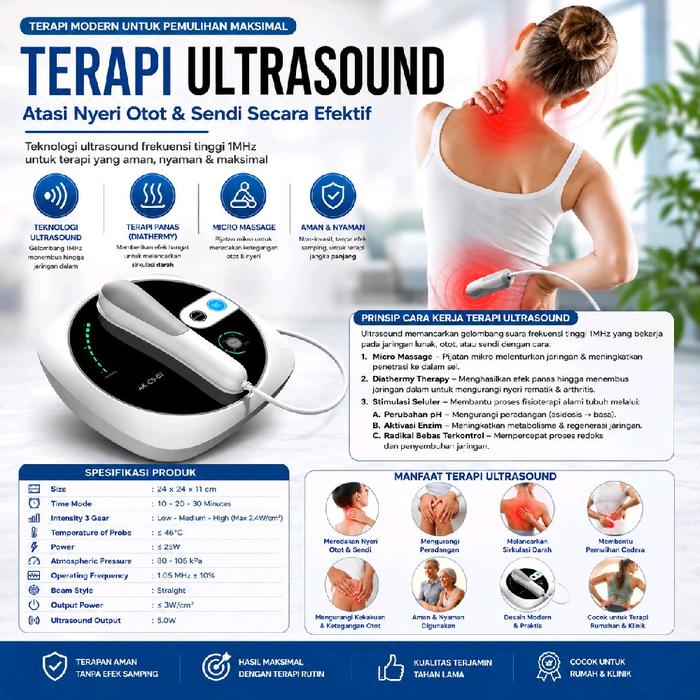 Jual Ultrasound Pain Relief Therapy - Fisioterapi Terapi Nyeri ...