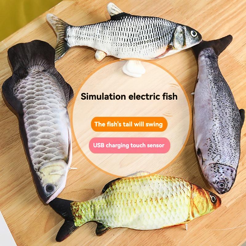 Ikan Elektrik, Mainan Lucu, Simulasi Ikan, Putar dan Ayunan, - TikTok ...