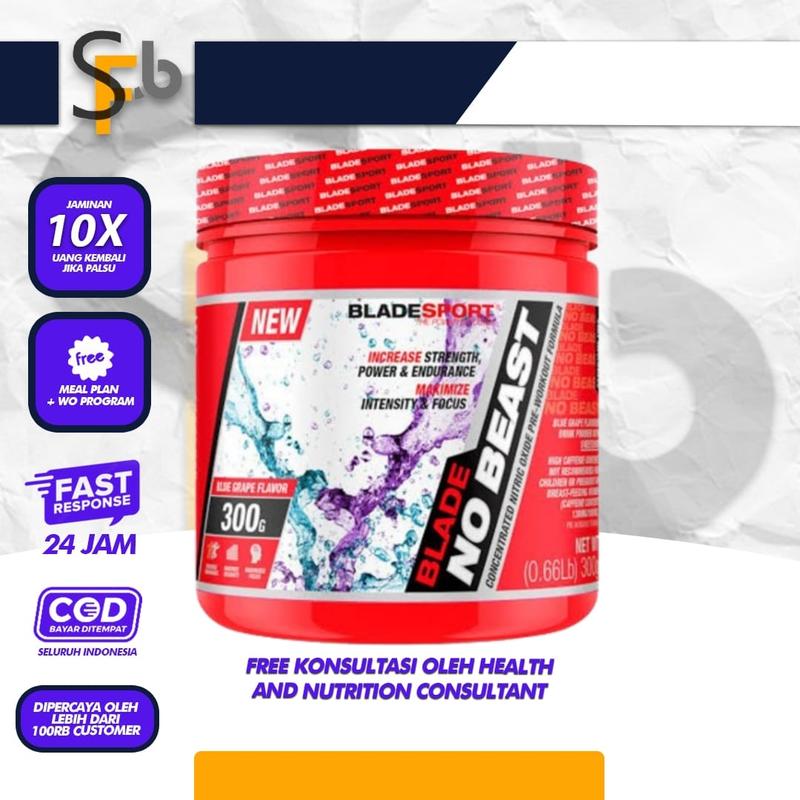 GN BLADE NO BEAST WORKOUT 300GRAM - Shop | Tokopedia