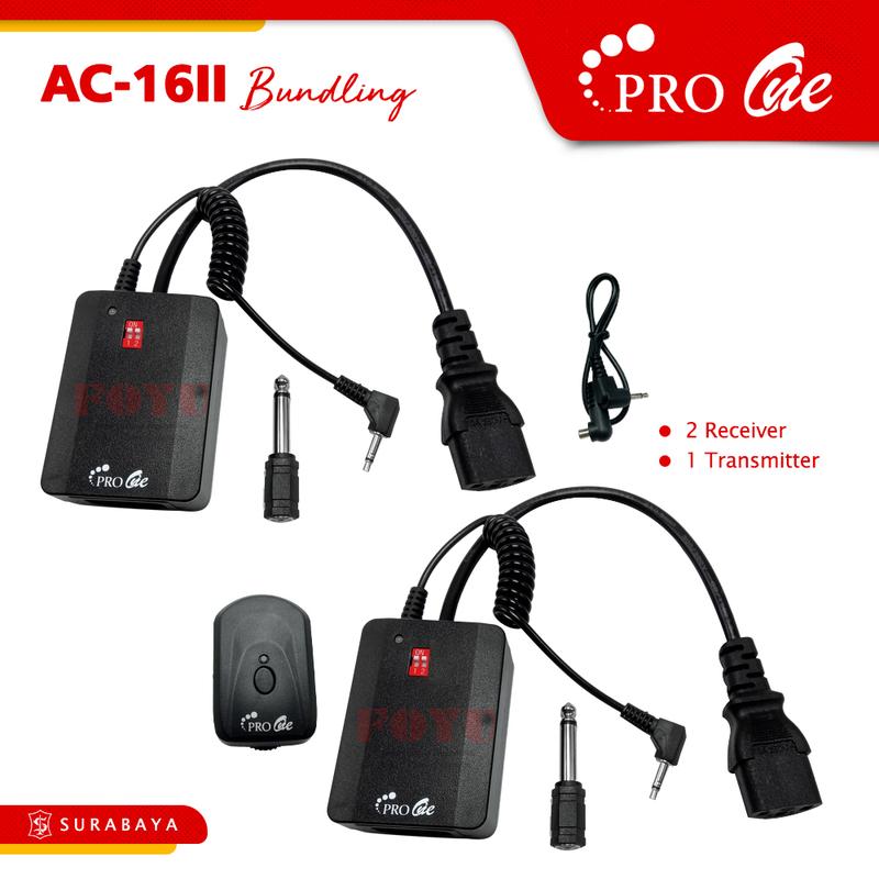 Trigger Radio Slave Listrik AC-16 ( 2 Receiver dan 1 Transmitter ...