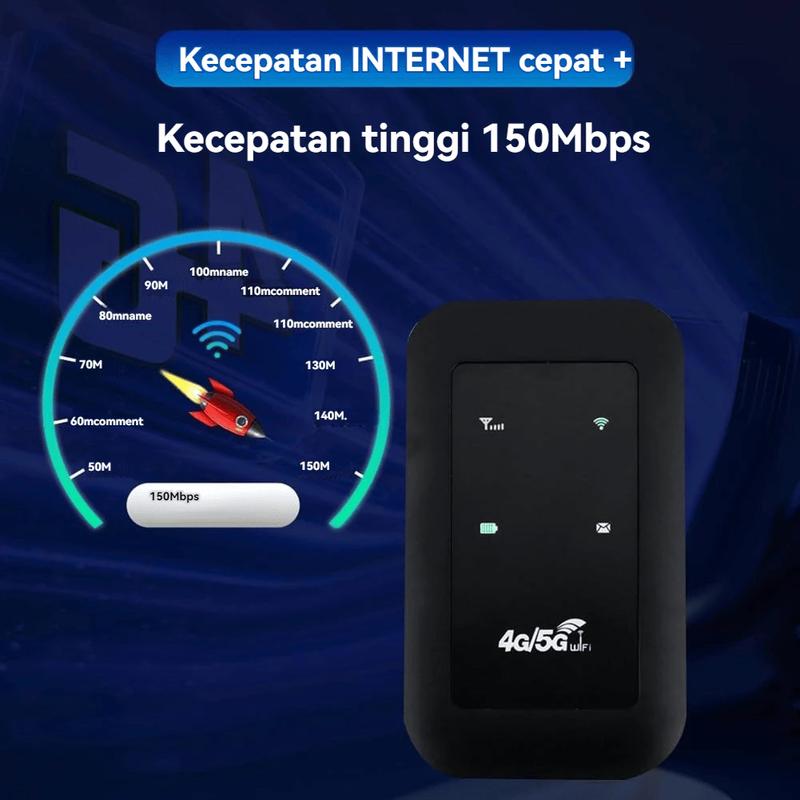 Wireless Router Modem Wifi 2100mAh Mifi Telkomsel 5G Lte 150Mbps - Shop ...