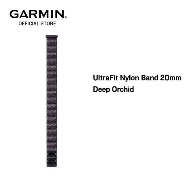 Garmin UltraFit Nylon Band 20mm - Deep Orchid - Shop | Tokopedia