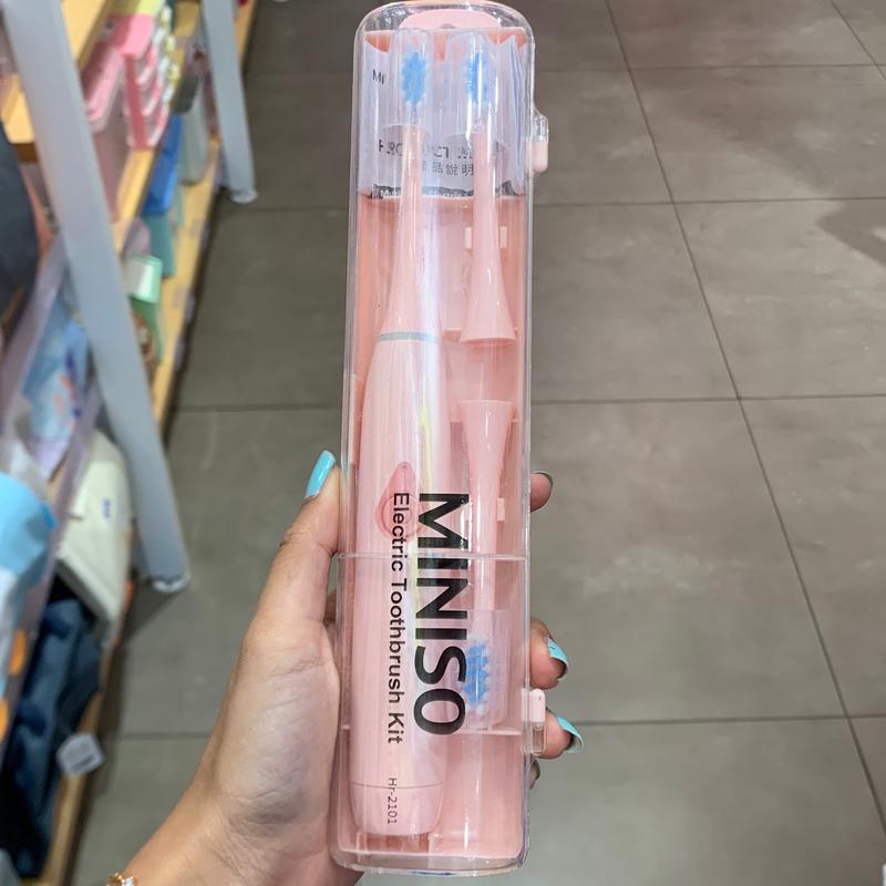 Miniso Multi-Color Electric Toothbrush Kit 1set Sikat Gigi Elektrik ...