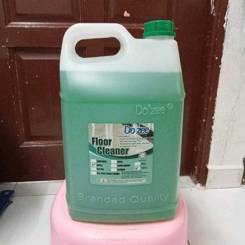 dozee floor cleaner apple 10kg Anti-bacterial - TikTok Shop Malaysia