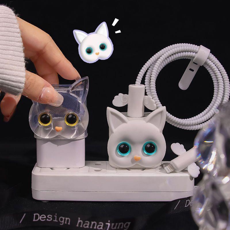 20/18W Cute rabbit Charger Case/Charger Cover Protector USB Cable Plug ...