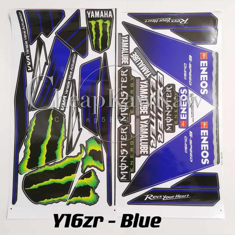 Y16 ZR EXCITER 155 VIETNAM 2022 Custom MONSTER Body Cover Se - TikTok ...