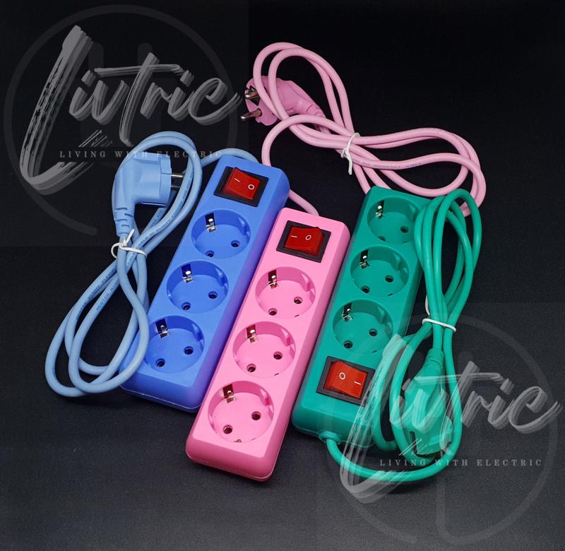 Stop Kontak 3 Lubang 1.5 Meter Newton / Colokan Listrik 3L 1.5m - Shop ...