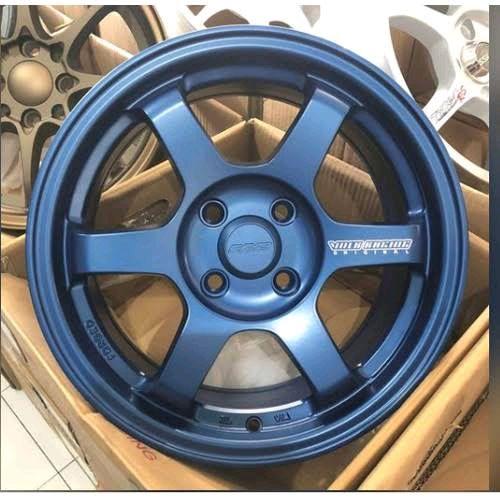 Cat Pu Premium Warna Navy Blue Velg Model te37 Doff-Gloss penghitam ...
