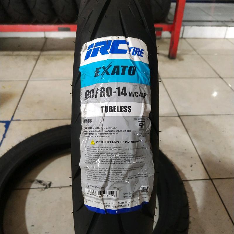 BAN IRC EXATO NR88 Ring 14,13,17 70/80/90/100/110/120/130/150 Tubeless ...