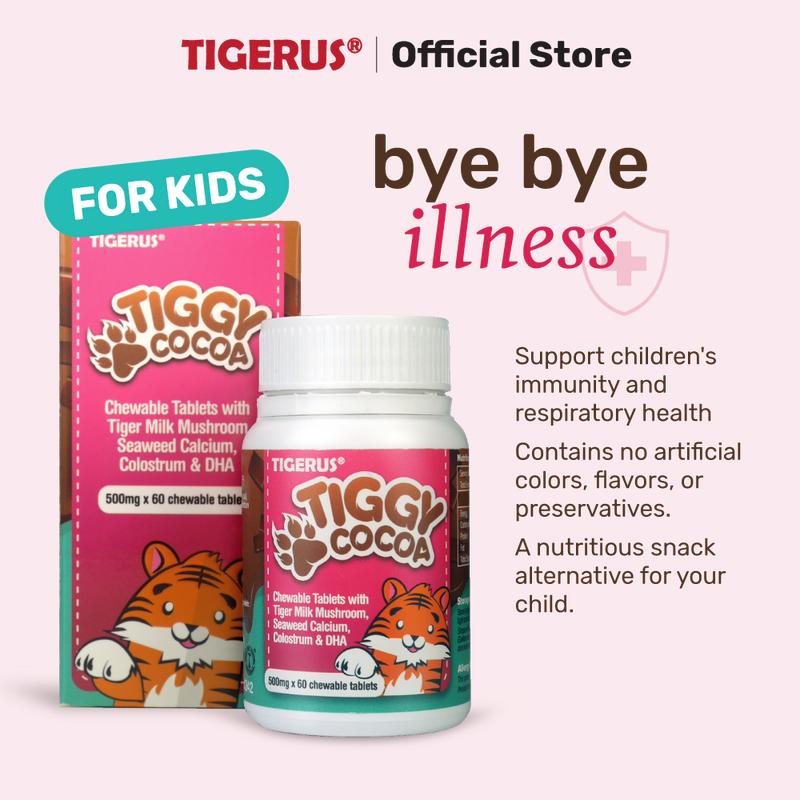 [TIGERUS OFFICIAL] Tiggy Cocoa Chewable Tablets 50's | Tiger - TikTok ...