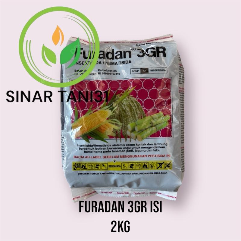 INSEKTISIDA FURADAN 3GR isi 2kg Tanaman semut kebun - Shop | Tokopedia