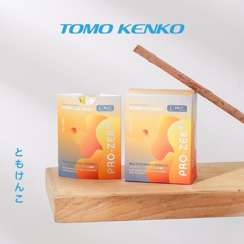 Tomo Kenko Pro-Zeb+ plus Vitamin Daya Ingat Kekebalan tubuh Sendi ...