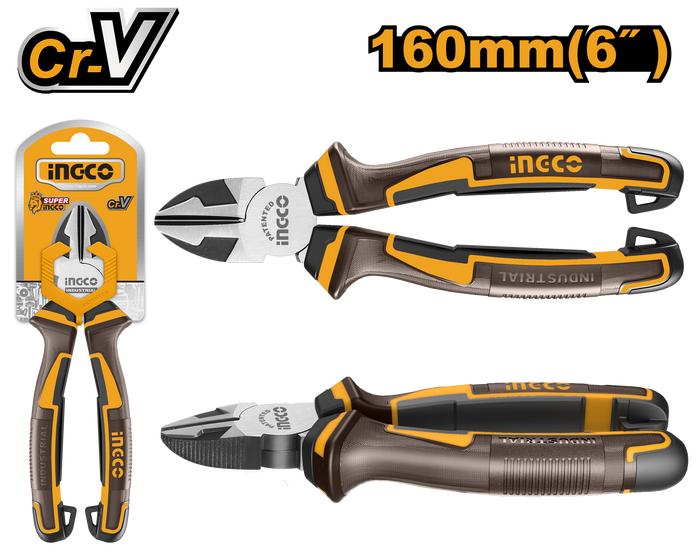 Jual Tang Potong 6" Inch INGCO HDCP28168 Diagonal Cutting Pliers Cr-V ...