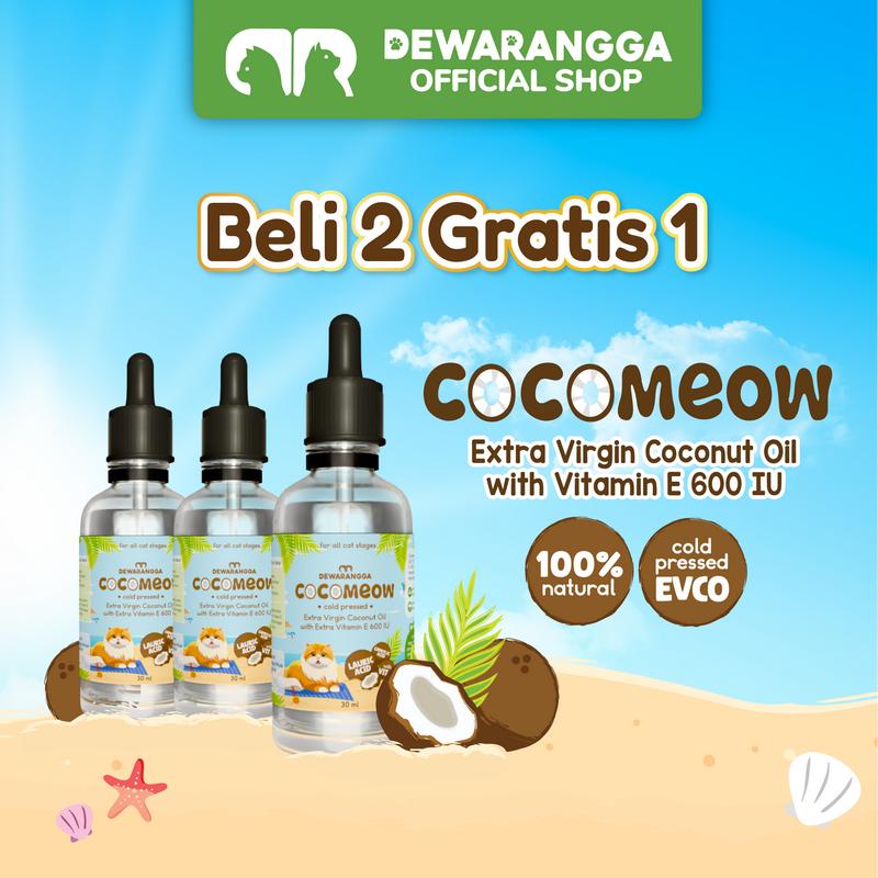 [Beli 2 Gratis 1] Dewarangga CocoMeow Extra VCO (Extra Virgi - Shop | Tokopedia