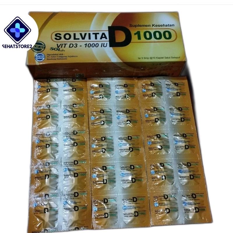 vitamin solvita d 1000 stripan original - Shop | Tokopedia