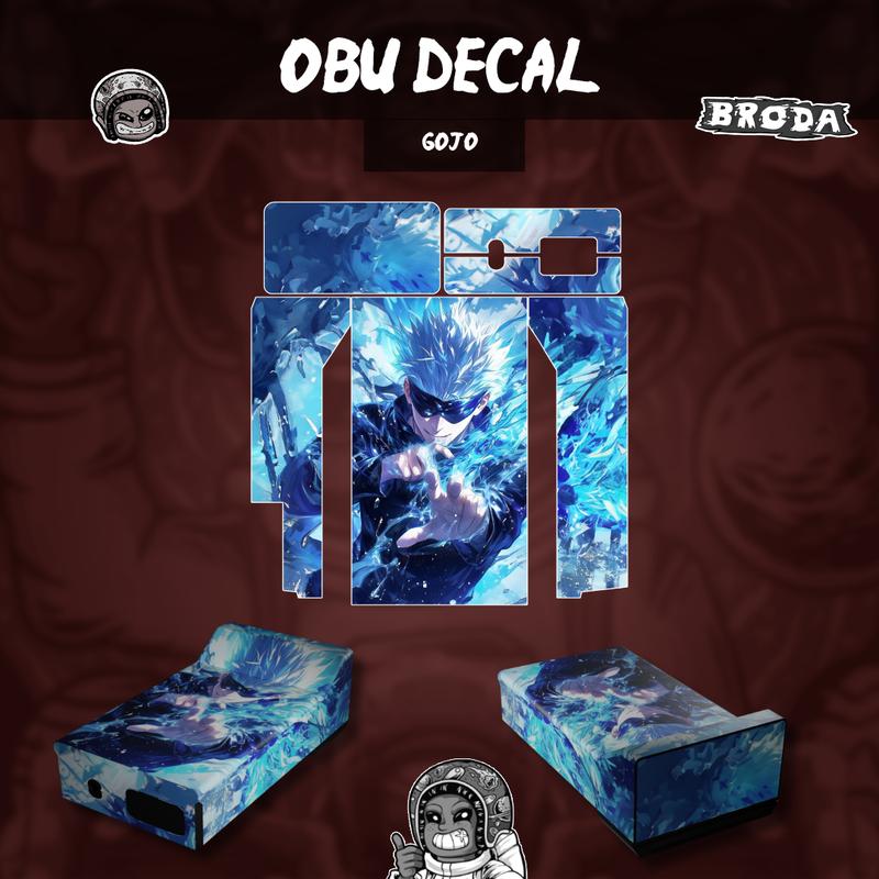 Motorbike Slim OBU Sticker Waterproof "Gojo" - TikTok Shop Singapore