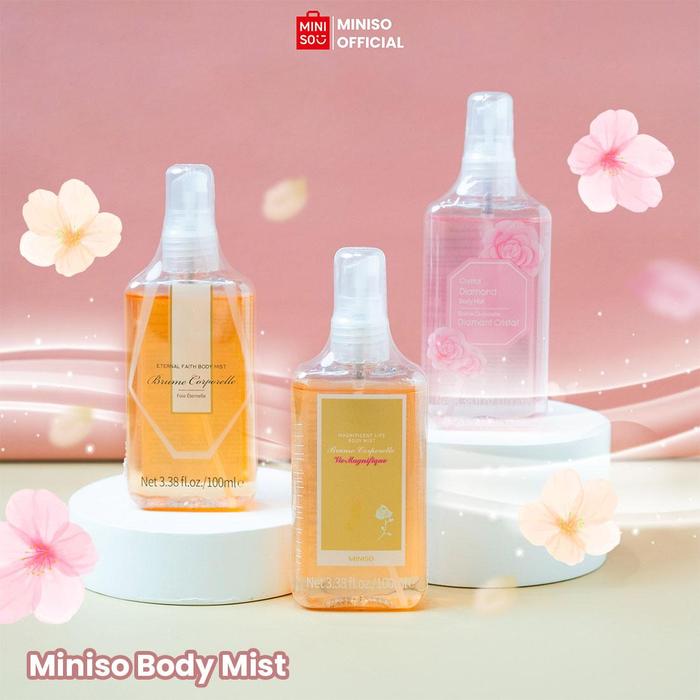 Promo Miniso Body Mist Kabut Tubuh Body Spray Parfum Pria & Wanita ...
