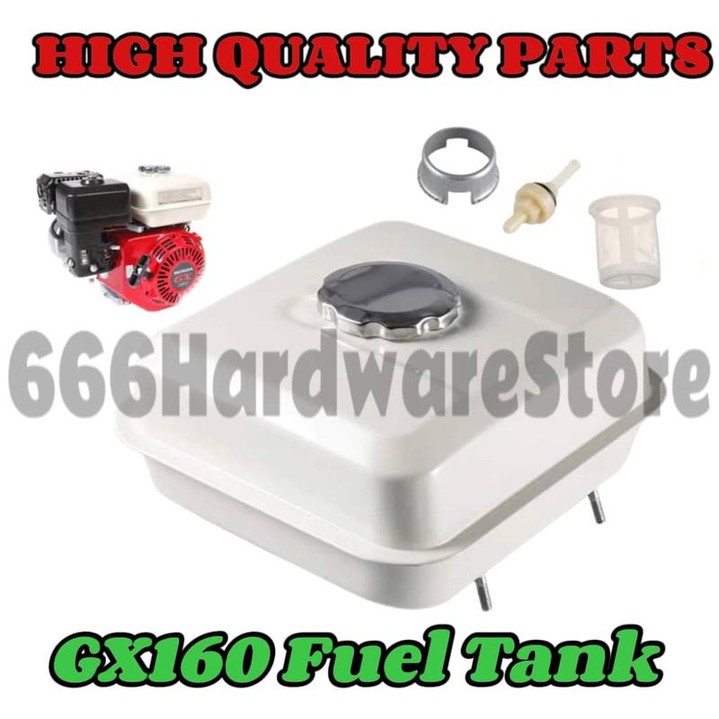 GX160 FUEL TANK TANGKI MINYAK PUMP AIR Engine GX160 GX200 5.5HP ...