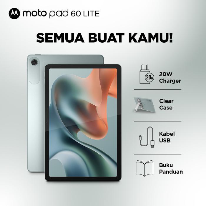 Promo Motopad 60 Lite 4/128GB | Processor : MediaTek Helio G85 - Grey ...