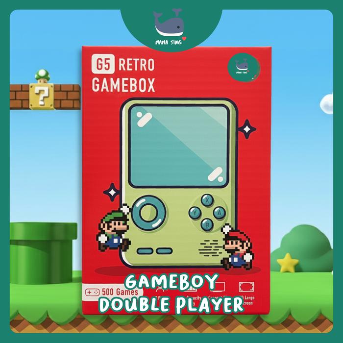 Promo MAMA SING Gameboy Double - 500 games - Mainan Anak Gaming ...