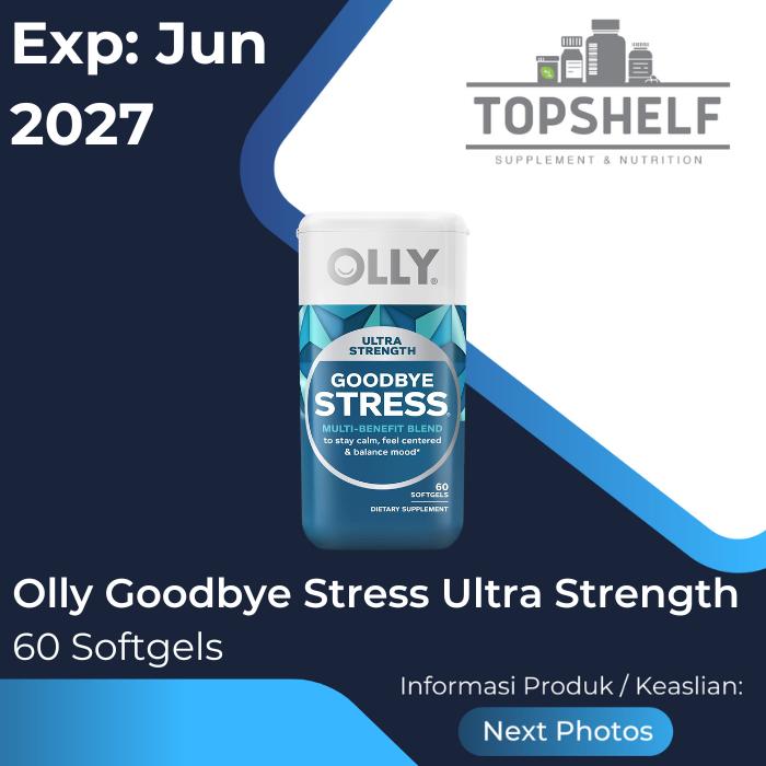 Promo OLLY Ultra Goodbye Stress Relief GABA L-Theanine Ashwagandha ...