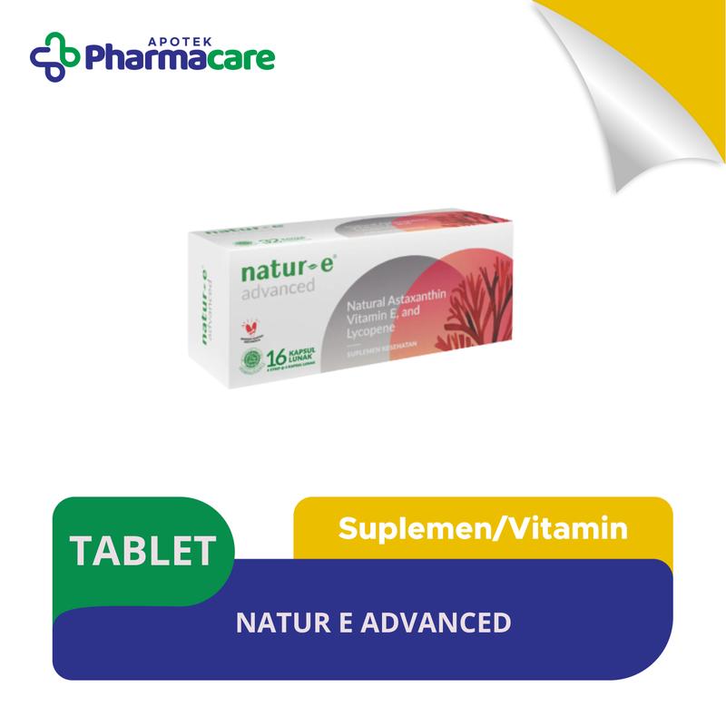 Natur-E Advanced Suplemen Vitamin dengan Natural Astaxanthin - Shop ...