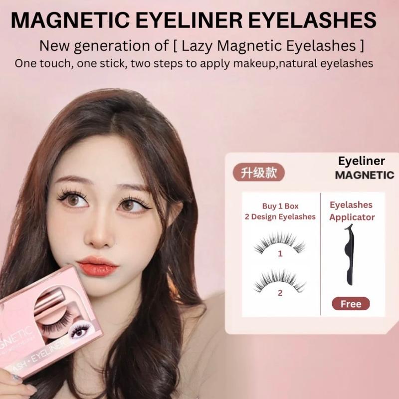 Mlen Exquisite Series Magnetic Eyeliner Eyelashes - TikTok Shop Singapore